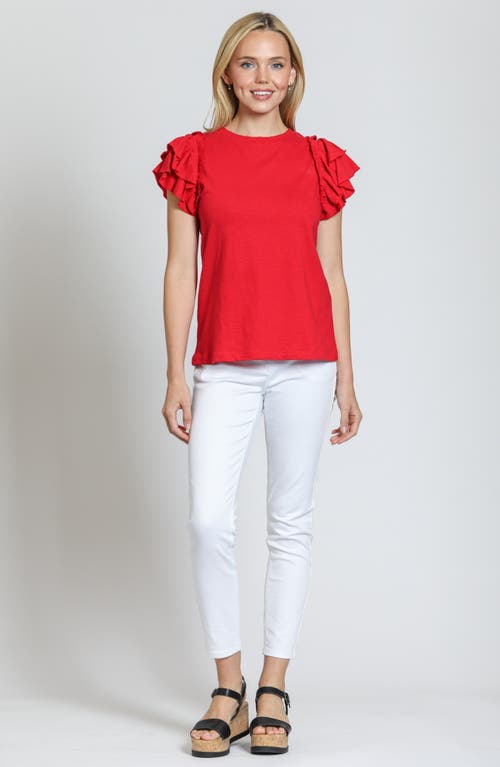 APNY APNY Ruffle Sleeve T-Shirt